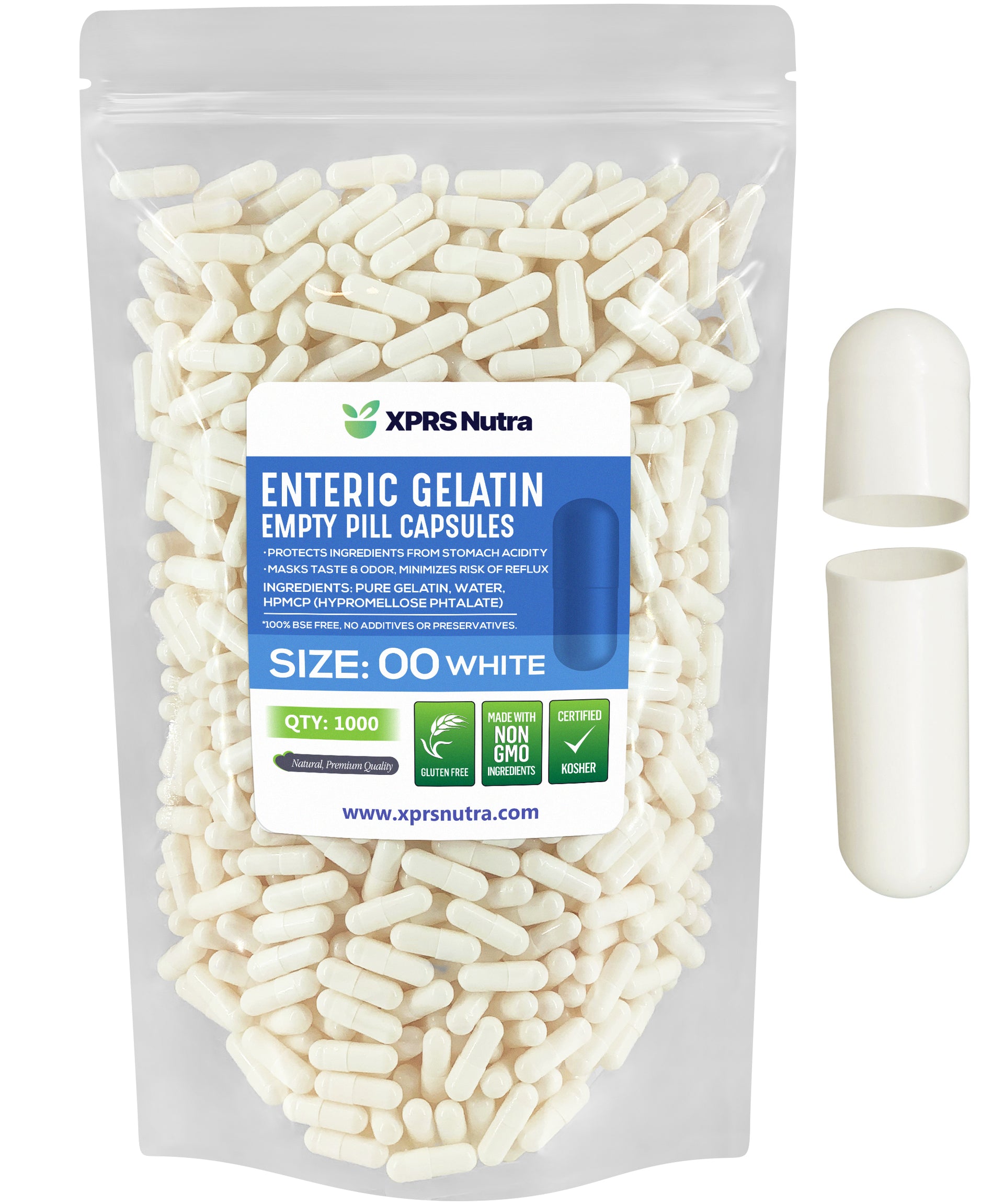Enteric Coated Capsules – XPRS Nutra