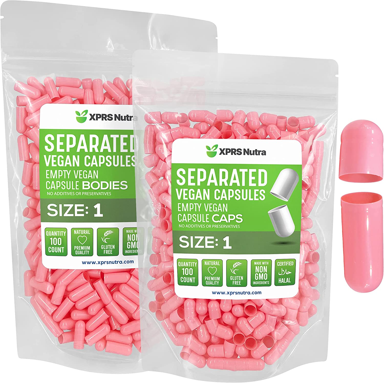 Separated Vegan Capsules – XPRS Nutra