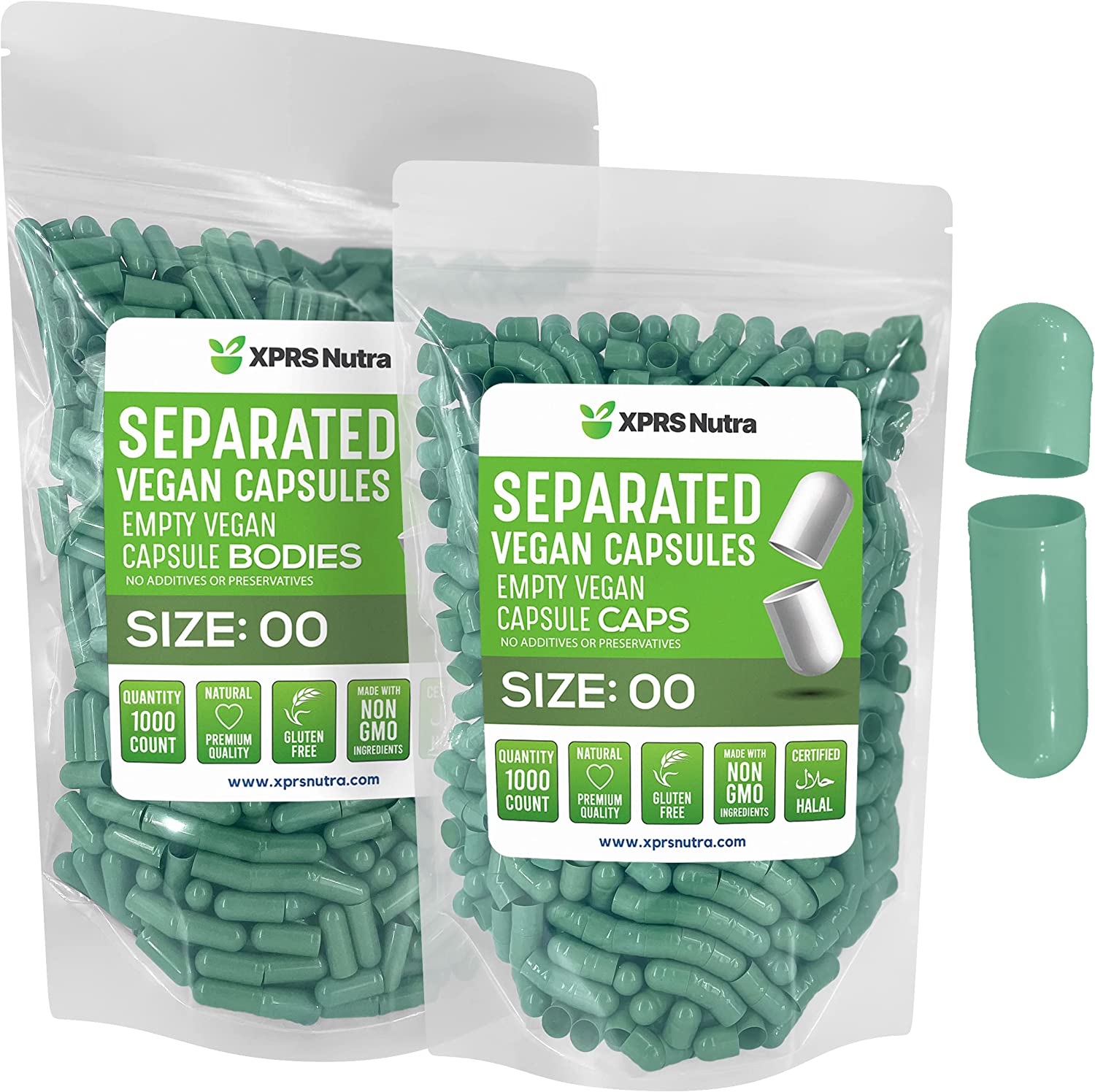 Separated Vegan Capsules – XPRS Nutra
