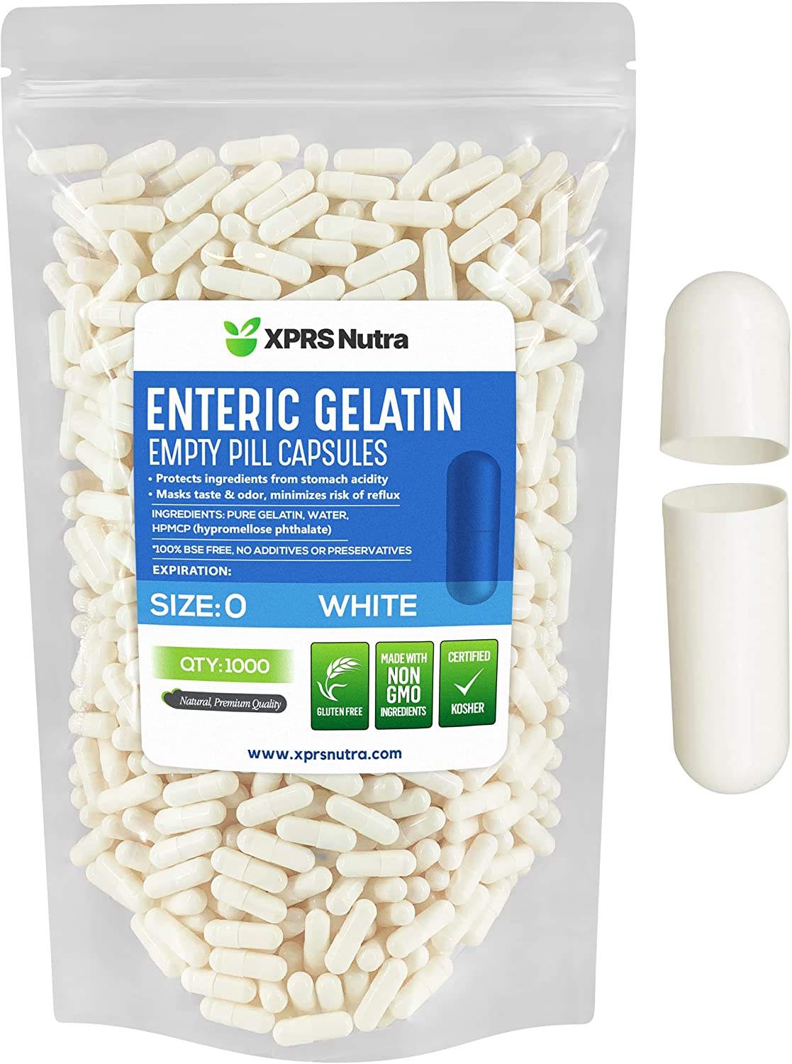 Enteric Coated Capsules – XPRS Nutra
